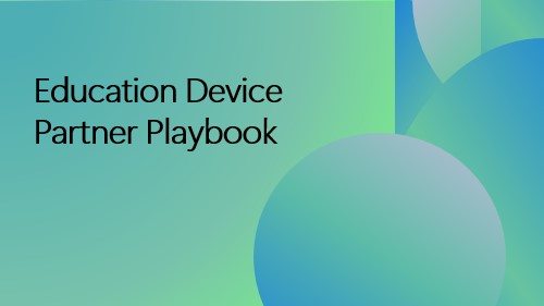 Education Products and Solutions Pages